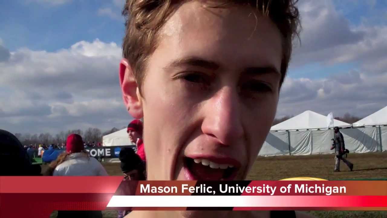 Interview: Mason Ferlic of Michigan at the 2013 NCAA D1 XC ...