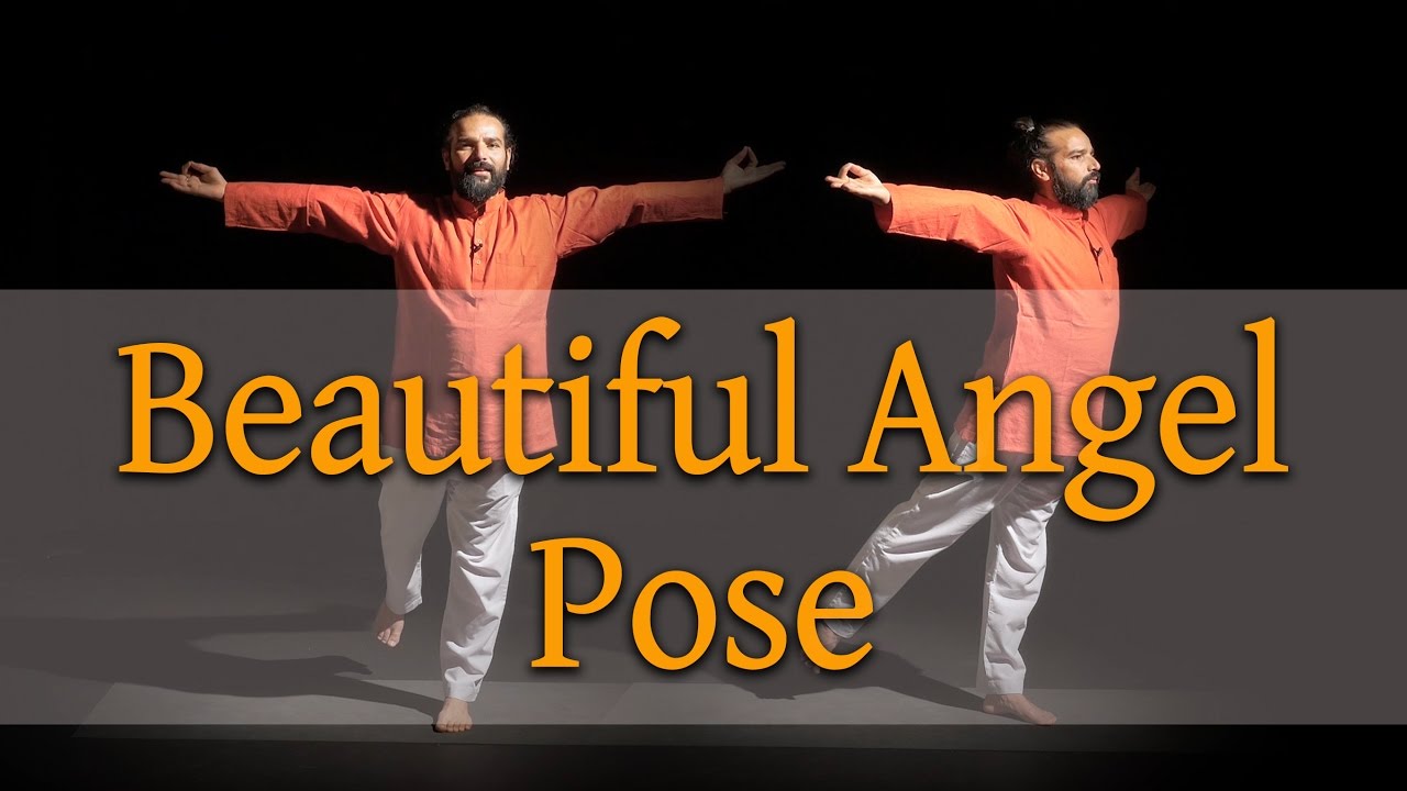 What is the Beautiful Angel Pose? YOGASANA 34 - YouTube