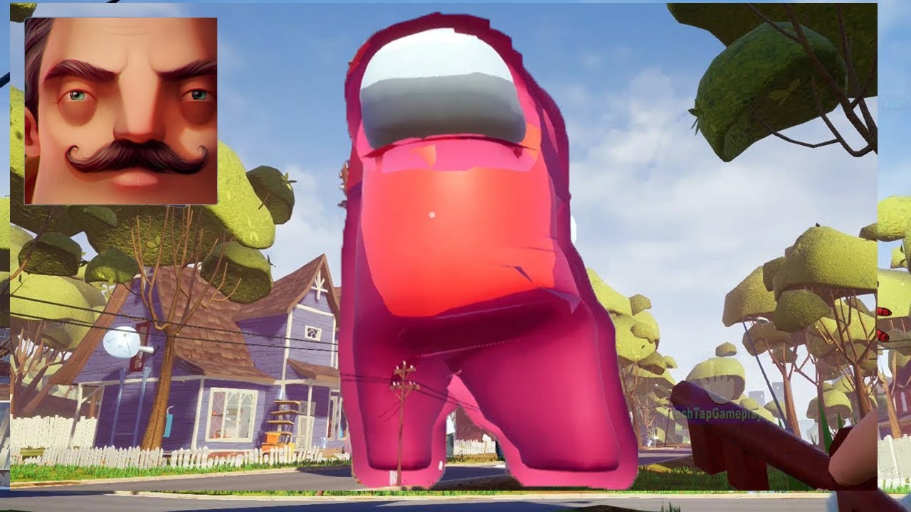 Hello Neighbor - My New Neighbor Big Among Us Act History Gameplay ...