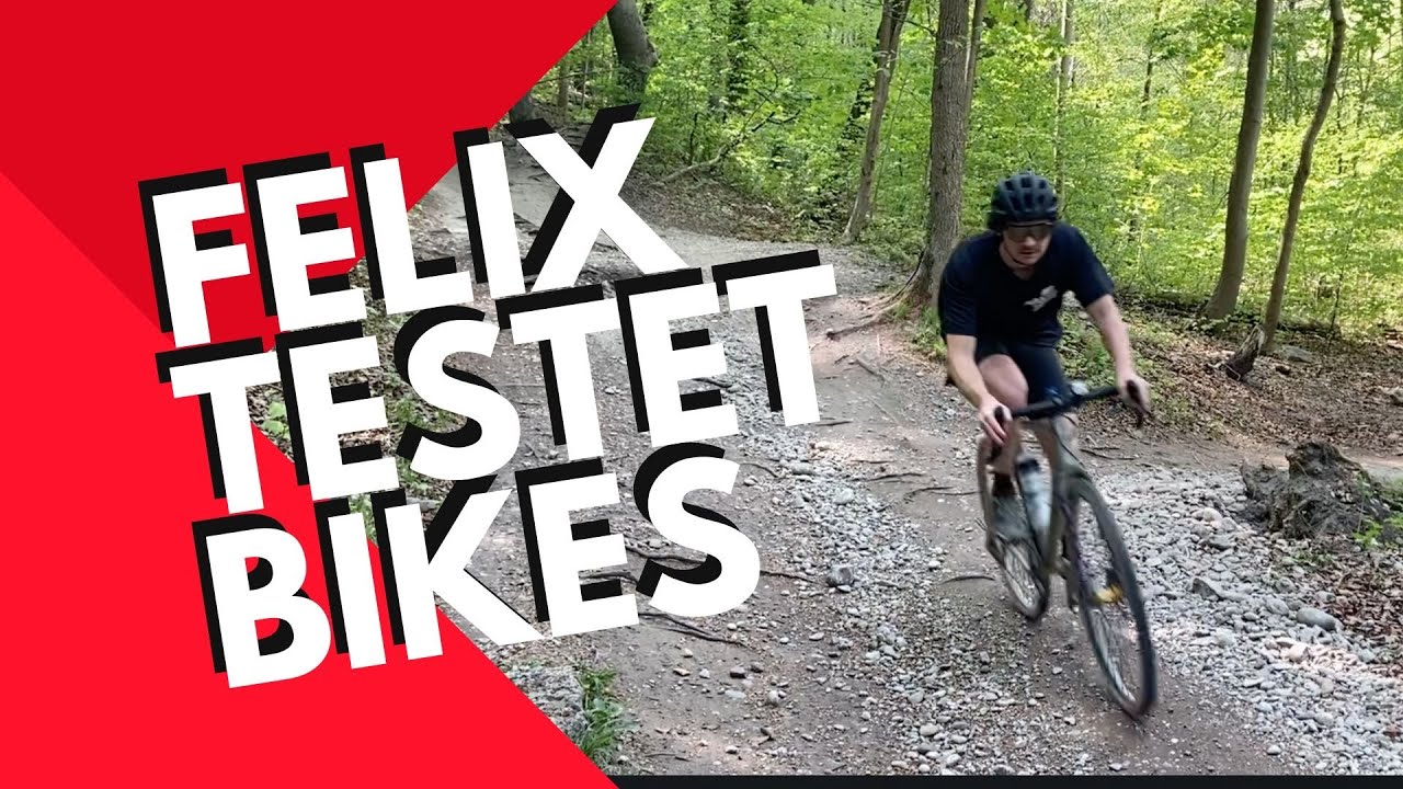 Felix testet Bikes | Gravel Bike Action - YouTube