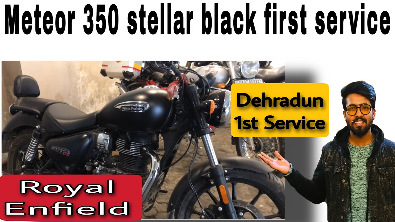 Meteor 350 |Dehradun first bike service video | Royal Enfield~ by ...