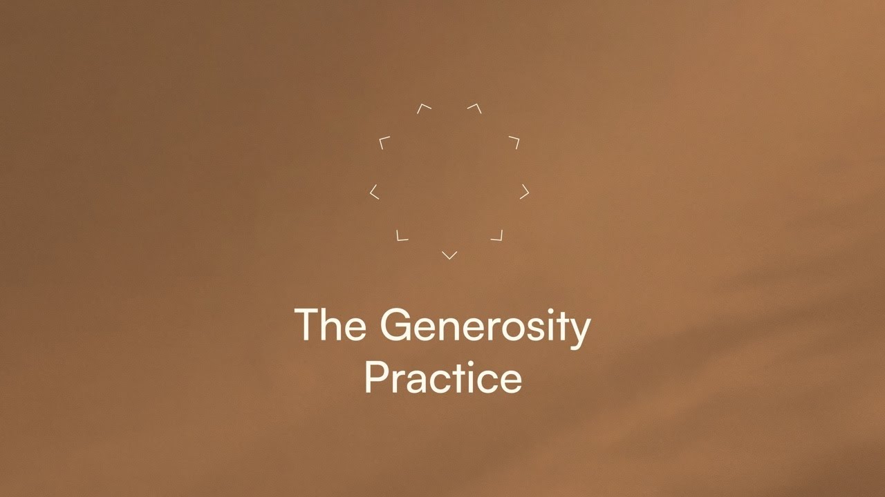 Generosity Practice: Watch Out For Greed - YouTube
