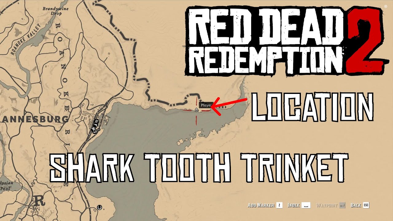 Red Dead Redemption 2 - Shark Tooth Trinket - YouTube