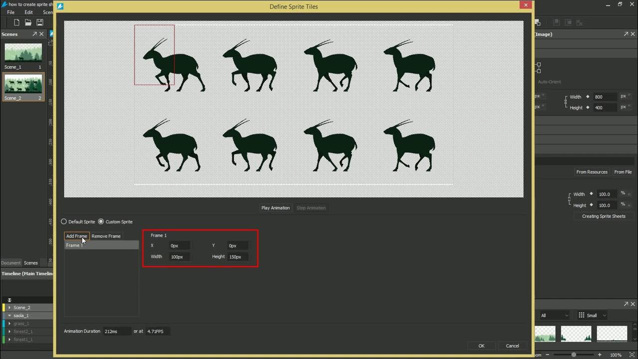 How to Create Sprite Sheet Animations in Saola Animate - YouTube