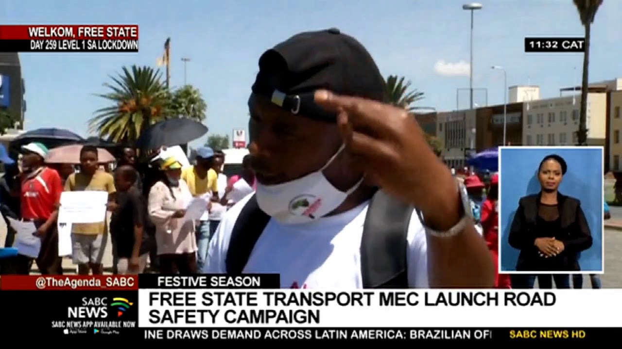 Festive Season | Free State transport MEC launches road safety campaign ...