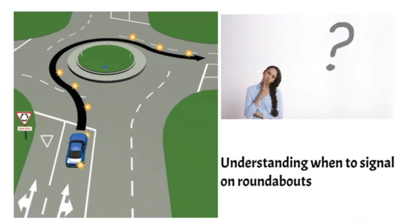 How To Go Around A Roundabout Uk when To Signal YouTube How To Go Around A Roundabout Uk when To Signal YouTube