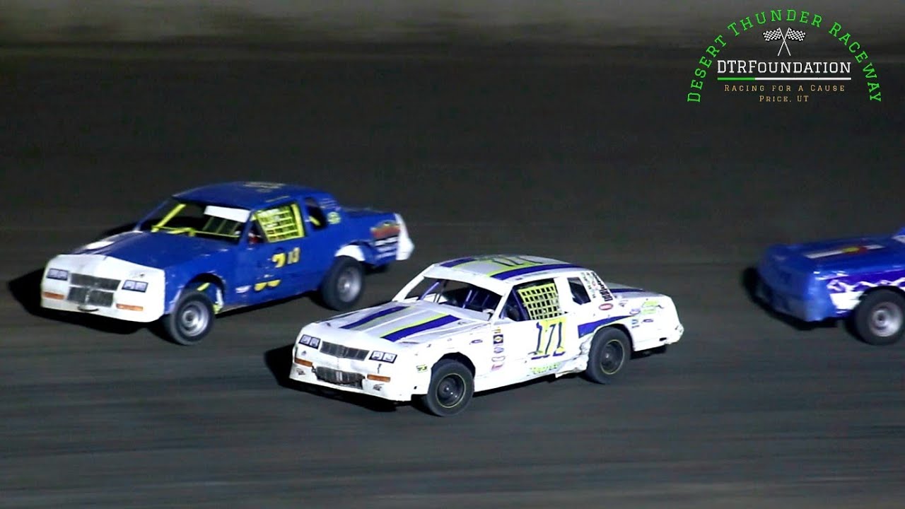 Desert Thunder Raceway IMCA Hobby Stock Main Event 9/24/21 - YouTube