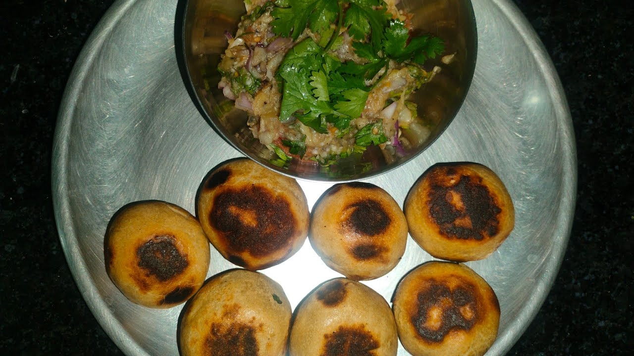 Litti chokha recipe| Litti chokha recipe bihari style|Sattu stuffed ...