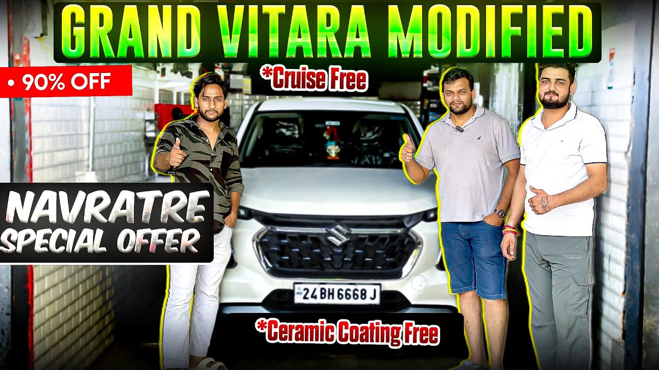 GRAND VITARA MODIFIED🔥GRAND VITARA MODIFICATION🔥GRAND VITARA GENUINE ...