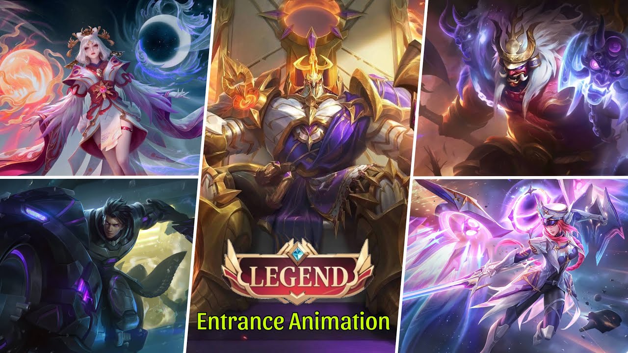 MLBB All Legend Skin Release Date | Entrance Animation - YouTube