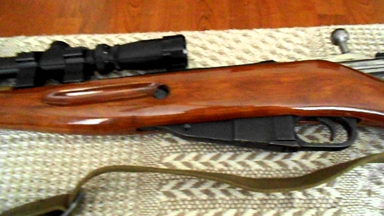 mosin nagant 91/30 scoped and mods. (HD) - YouTube