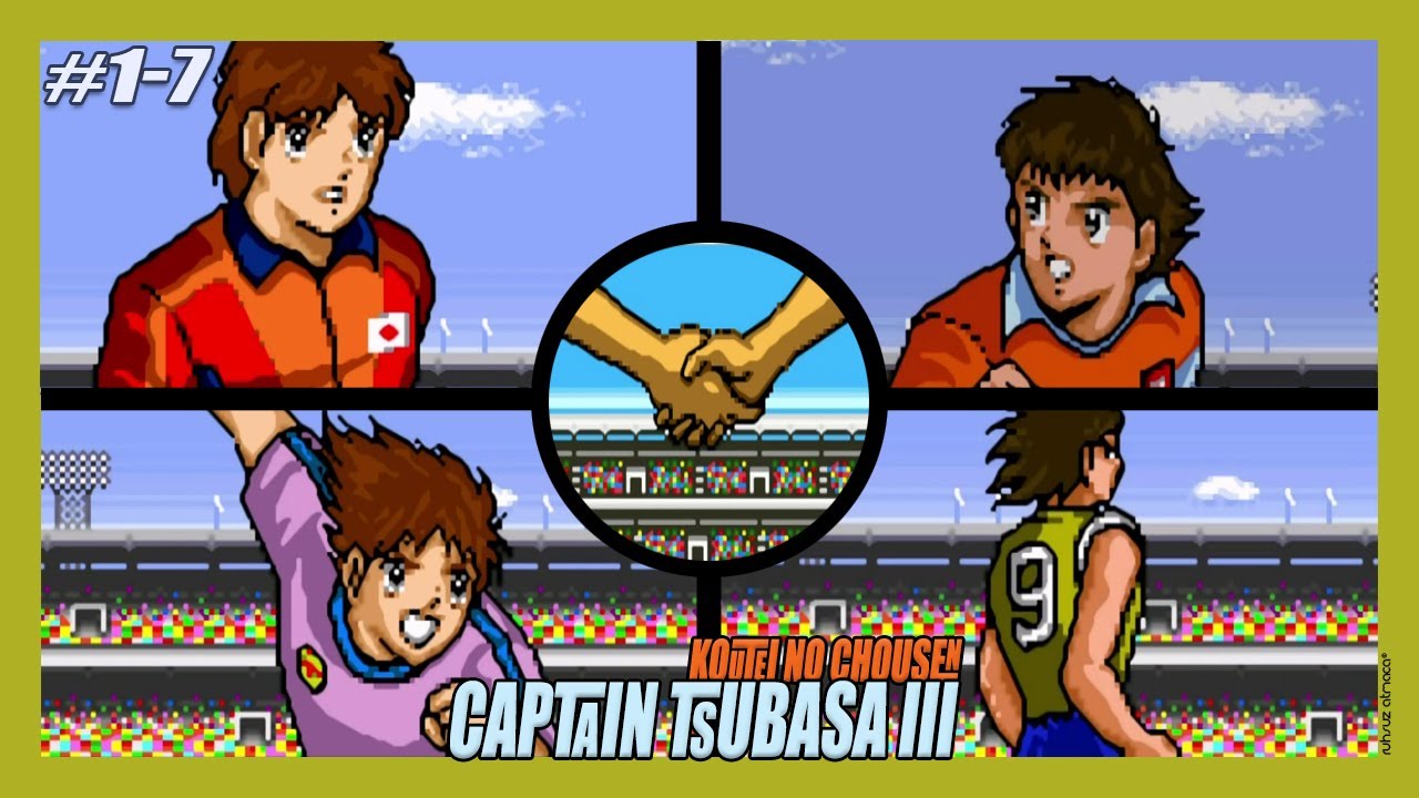 Captain Tsubasa 3: Koutei no Chousen (Part-1/Eng) |【SNES】 - YouTube