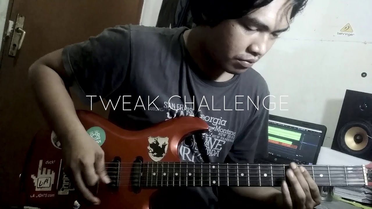 clouds in the universe - guitar playtrough (tweak challenge) - YouTube