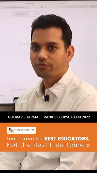 How to use ChatGPT for UPSC Preparation ? - YouTube