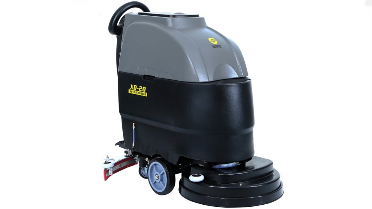 XD 20 WALK BEHIND SCRUBBER BD - YouTube