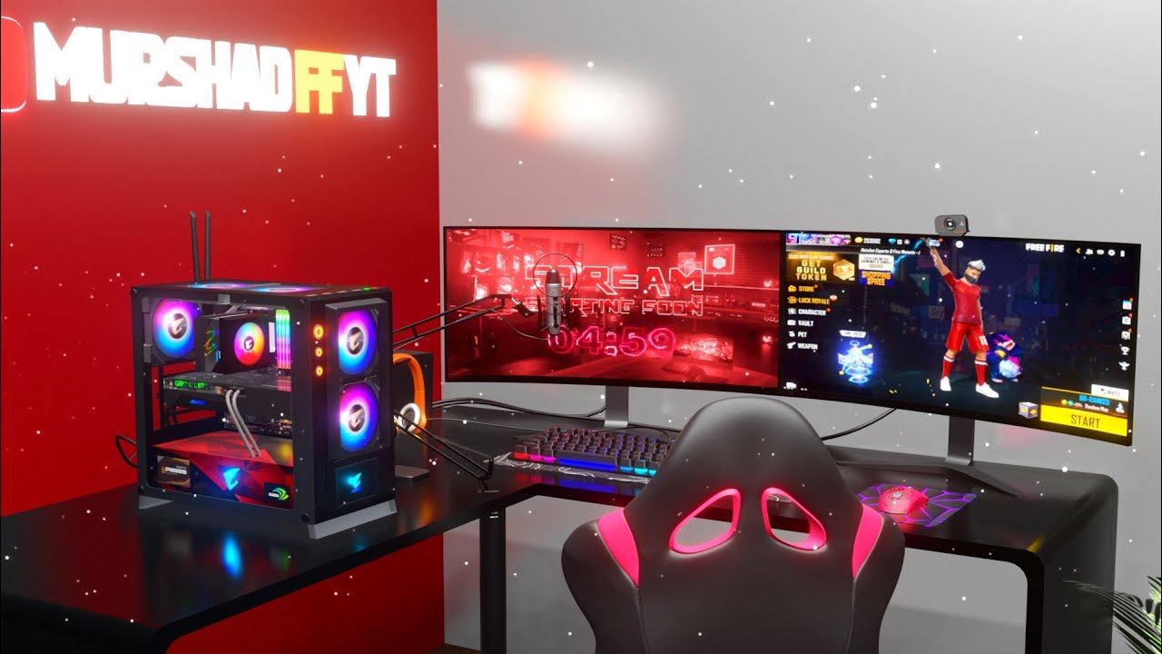 Gaming Room 3D Animation || MURSHAD FF YT@PriZzoff @BlenderOfficial ...