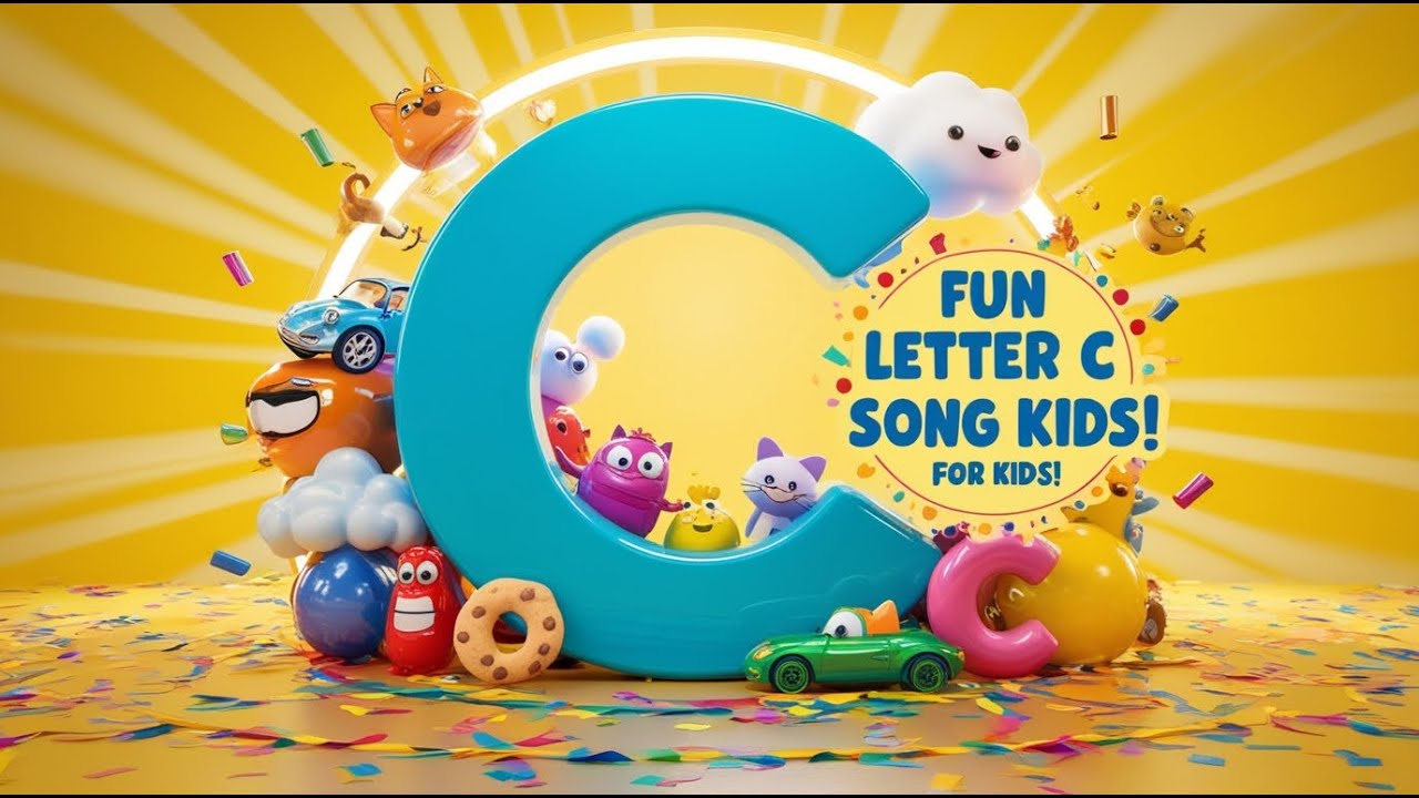 Letter C Song for Kids, Sing & Learn - Fun and Educational Kids Song ...