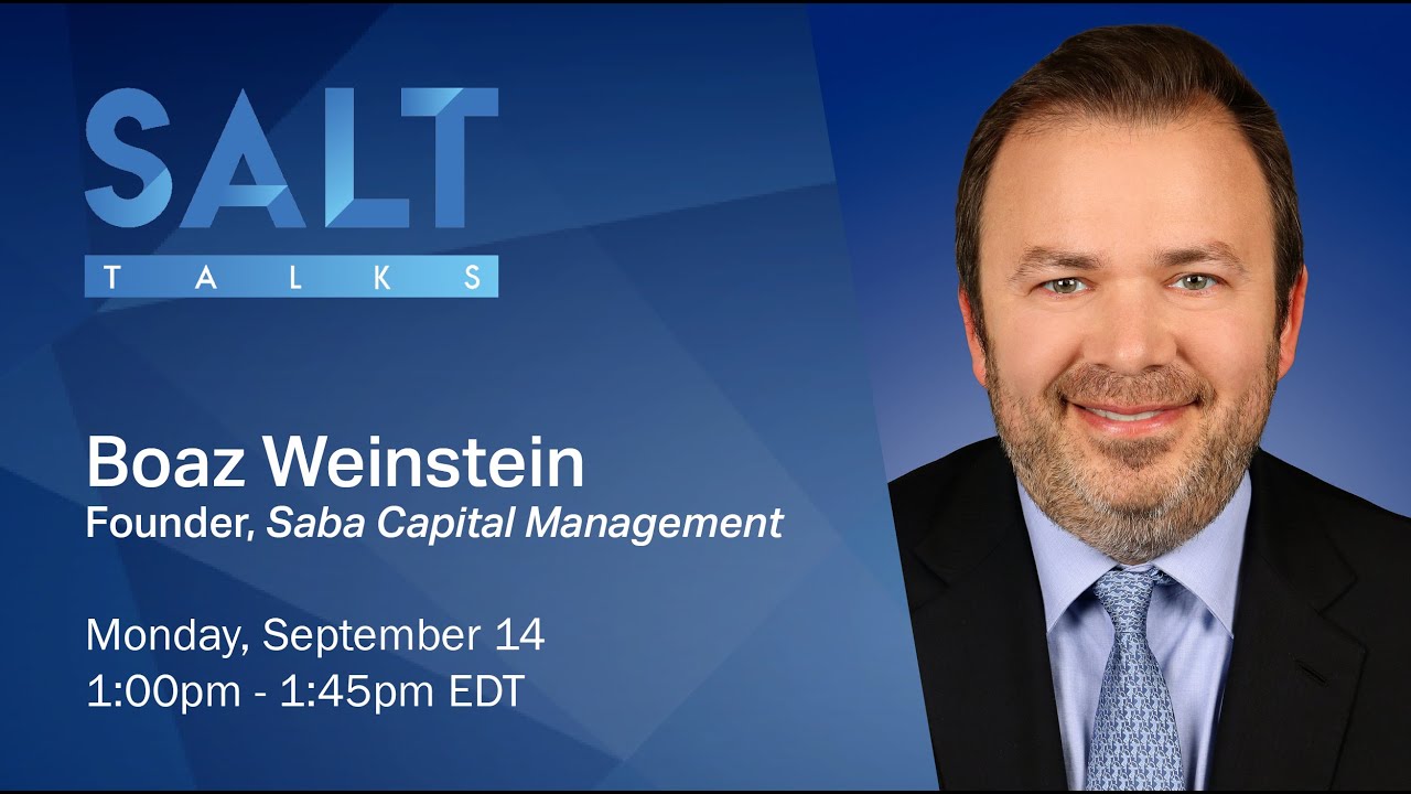 Boaz Weinstein: How to Handle Market Volatility | SALT Talks #57 - YouTube