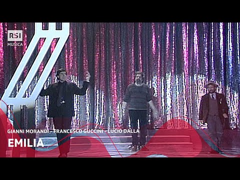 Emilia  - Gianni Morandi, Francesco Guccini e Lucio Dalla | RSI Musica