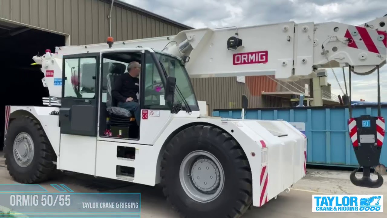 Ormig Pick and Carry Crane - YouTube