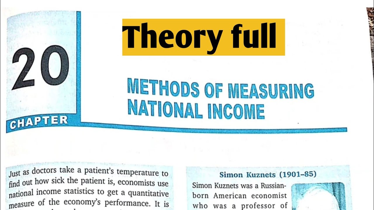 Chapter-20 || Theory Part - National income || full explanation of ...