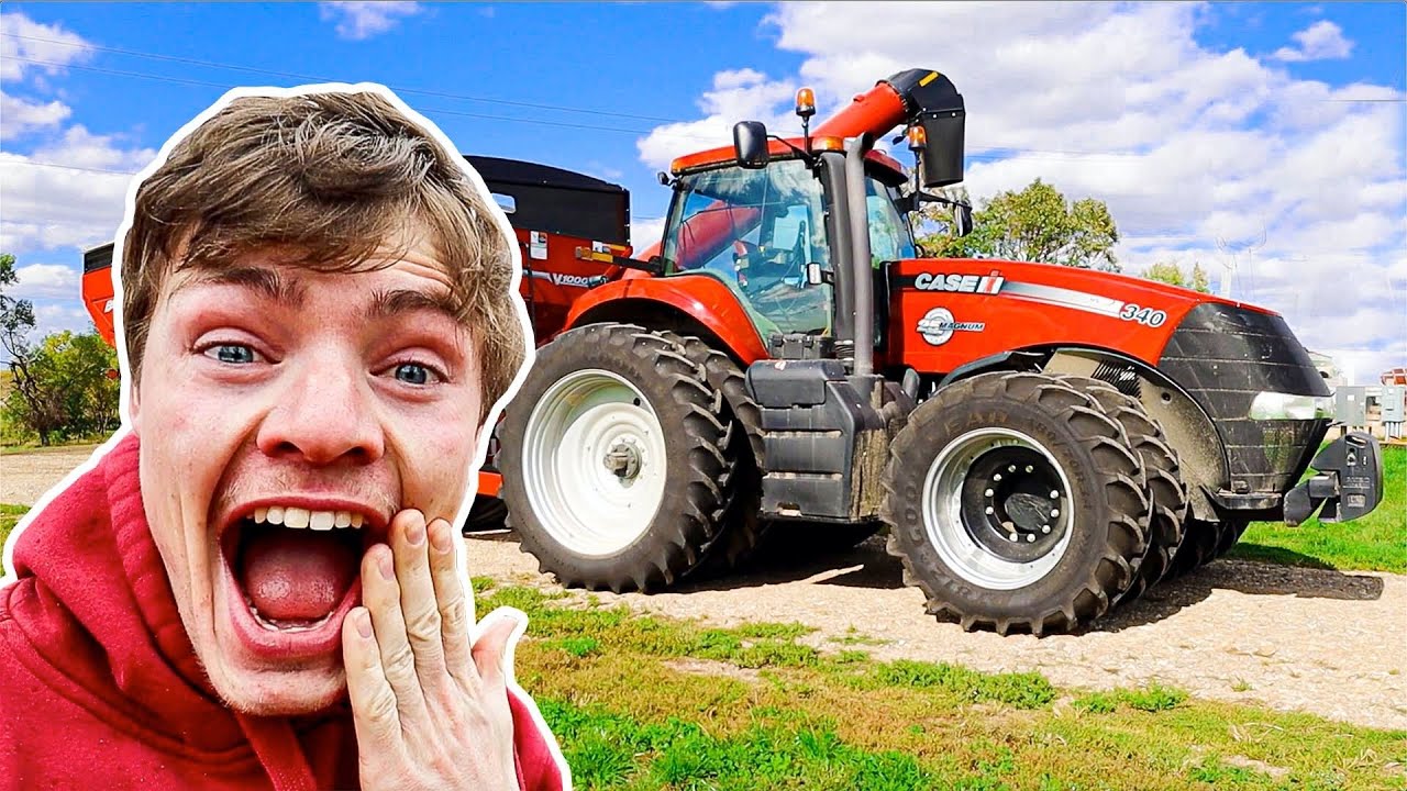 I Installed Auto-Pilot In A Tractor (SELF-DRIVING!) - YouTube