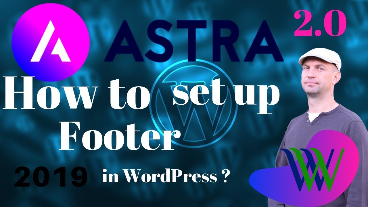 How To Make WordPress Website Footer Using Astra Theme YouTube How To Make WordPress Website Footer Using Astra Theme YouTube