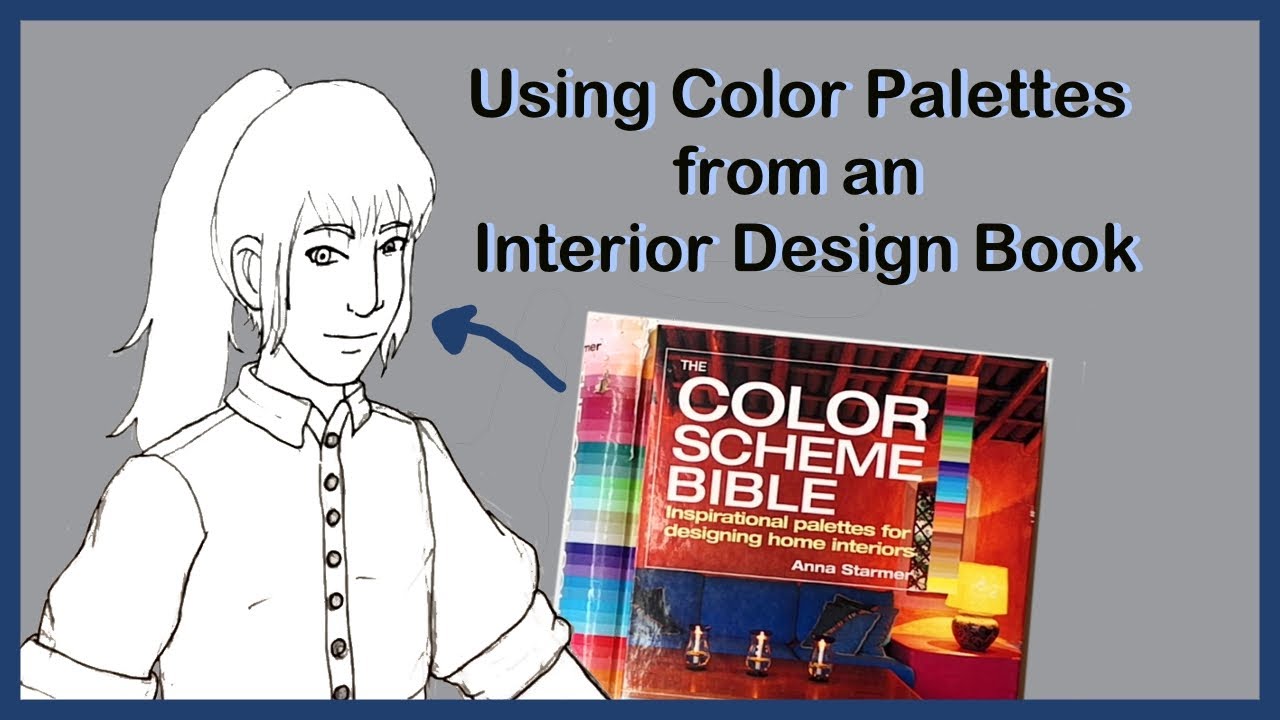 Using Colors from an Interior Design Book - YouTube