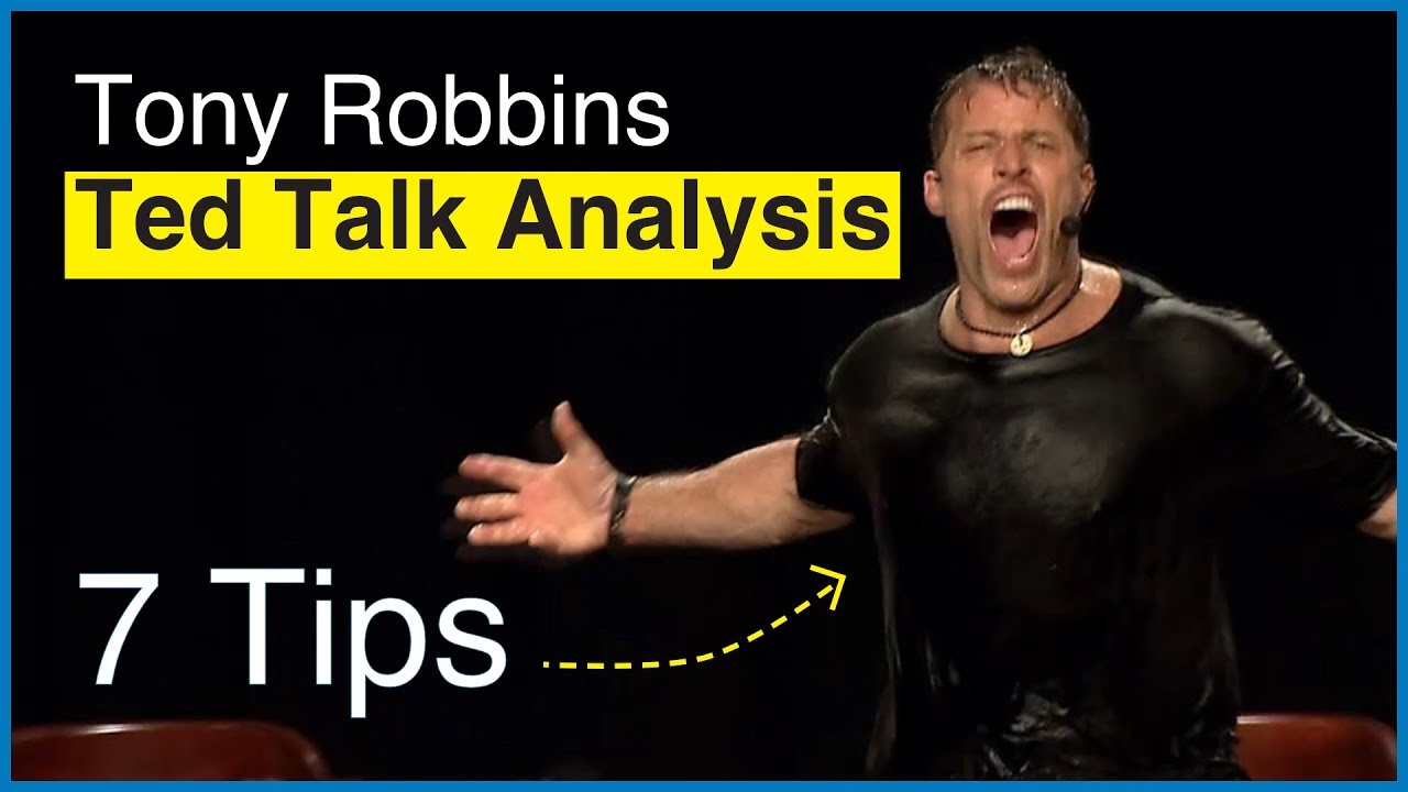 Tony Robbins | Ted Talk Speech Review | 7 Tips - YouTube