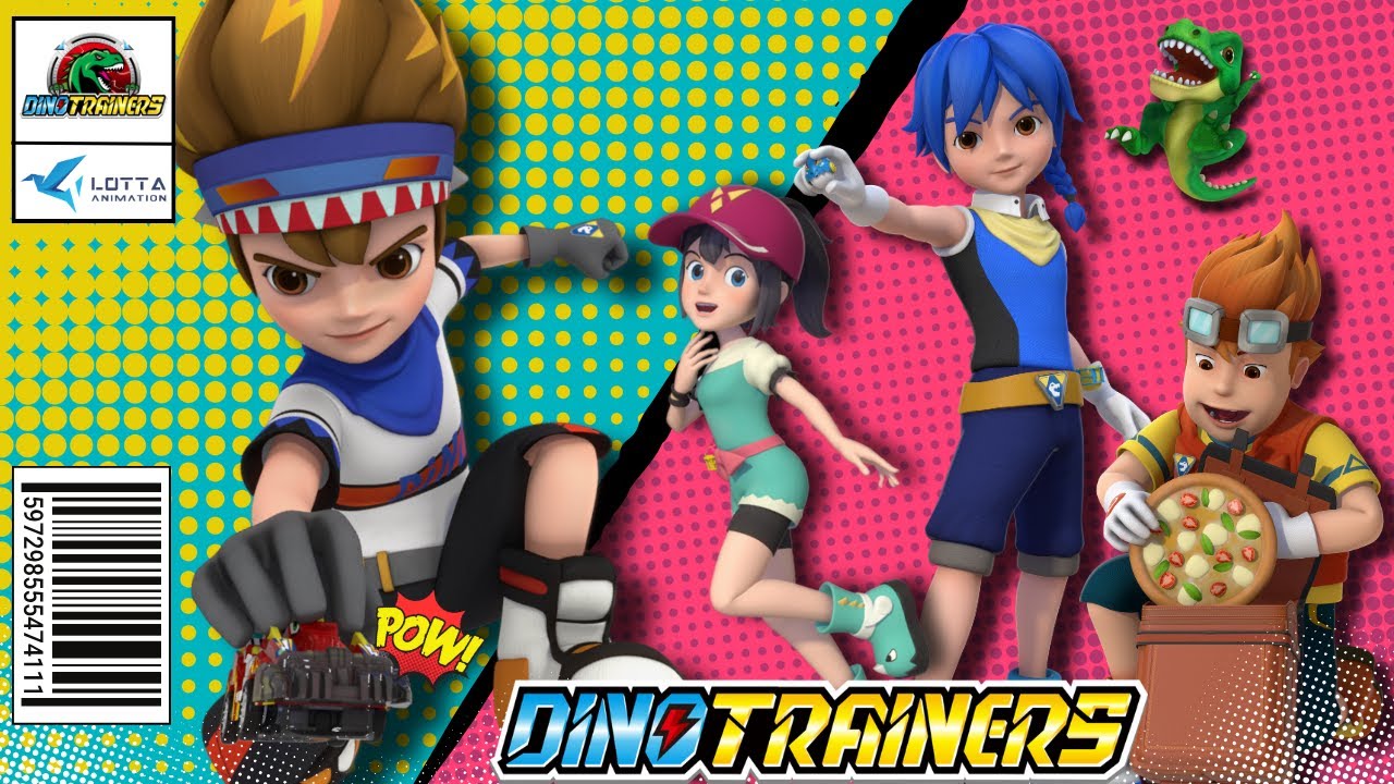 Marathon Kompilasi Hebat 🦖 Pertarungan akhir Ritchie!🔥 | Dino Trainers ...
