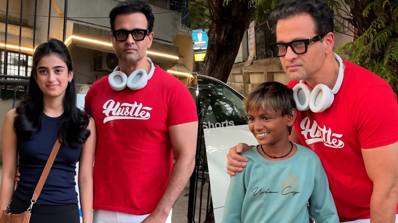 Ronit Roy With Daughter Aador Roy Spotted At Kromkay Saloon In Juhu | MS shorts - YouTube