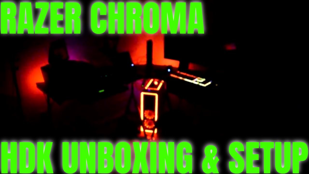 Razer Chroma Hardware Development Kit (HDK) Unboxing & Setup (Step by ...