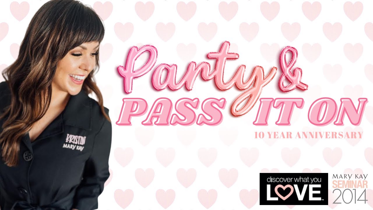 10 Year Anniversary | Mary Kay Seminar 2014 #1 Director Speech - YouTube