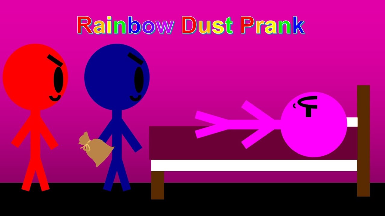 Red and Navy’s Pranks: Rainbow Dust Prank - YouTube