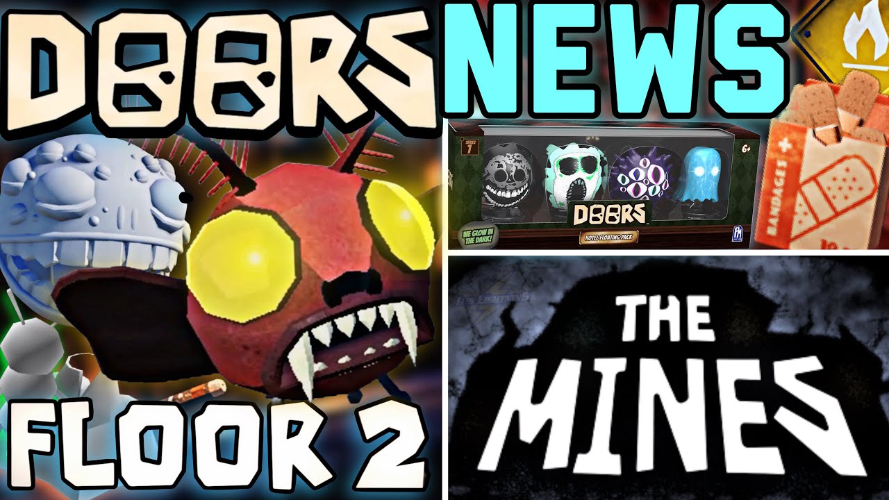 NEW Doors Floor 2 Entities, Items, Leaks, Teasers, Update Info, Merch ...