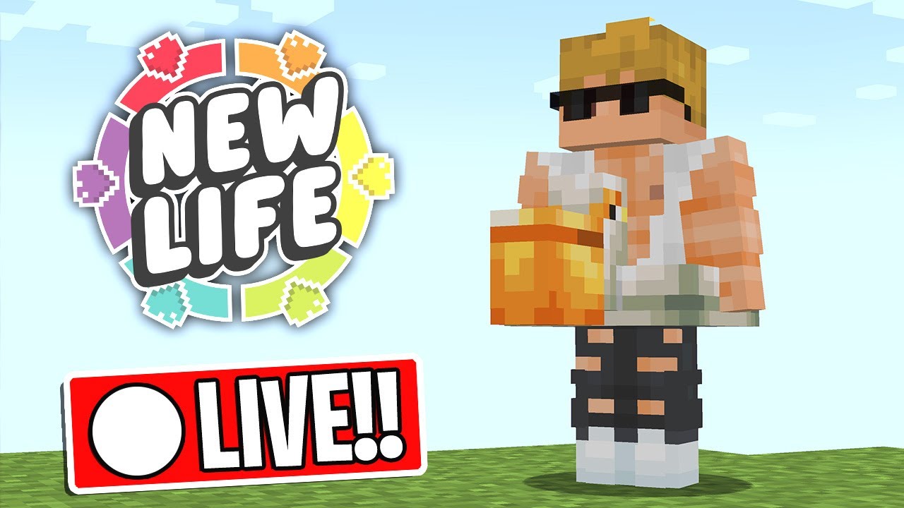 My FIRST NEW LIFE SMP Stream.. - YouTube