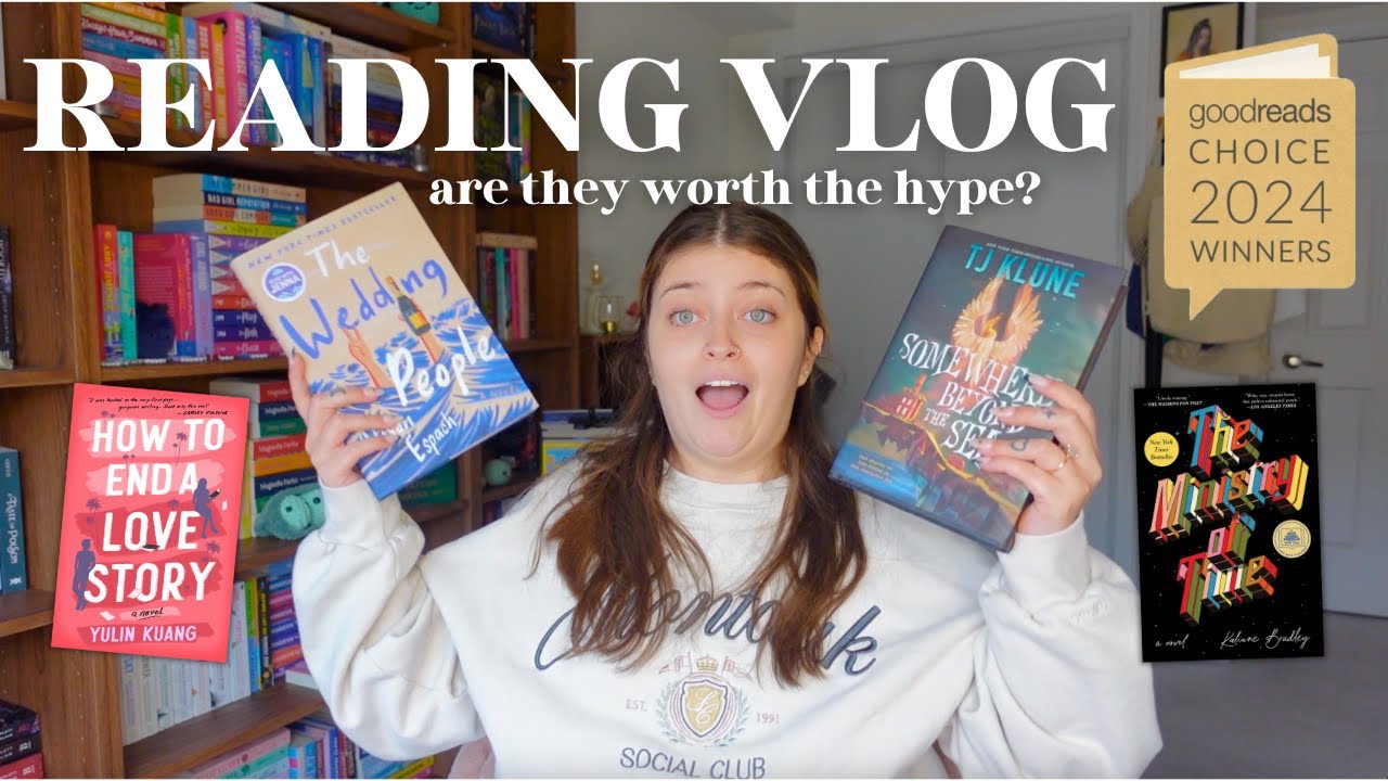 reading the "best" books of 2024: goodreads choice awards winners🏆📚 (spoiler free reading vlog ...