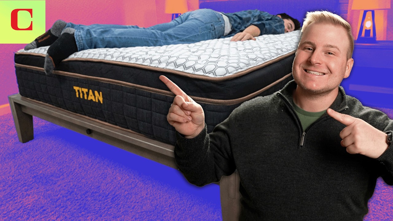 Titan Plus Elite Mattress Review | Built for Heavy Side Sleepers? - YouTube