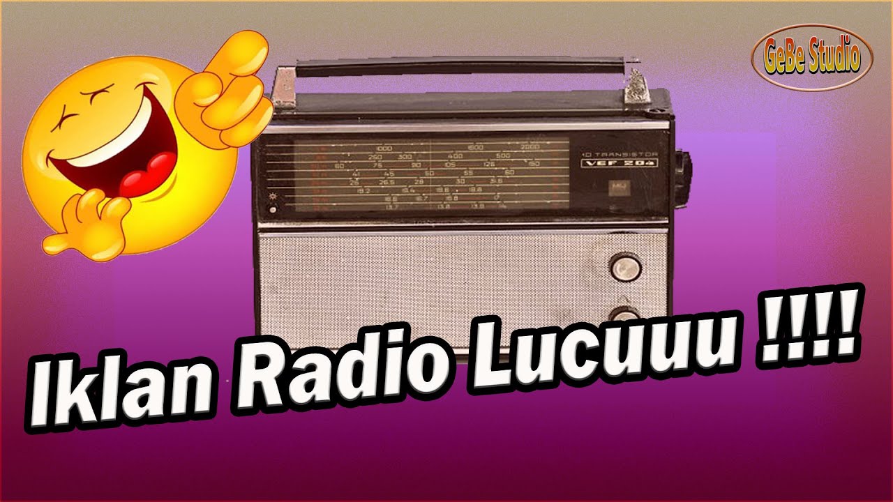 IKLAN DASTER,.. NGAKAK LUCUNYA (Iklan Radio Lucu Bahasa Jawa) - YouTube