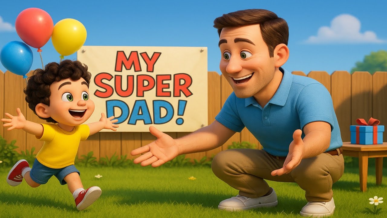 “Super Daddy Song! | Kids songs - Nursery Rhymes 💫” - YouTube