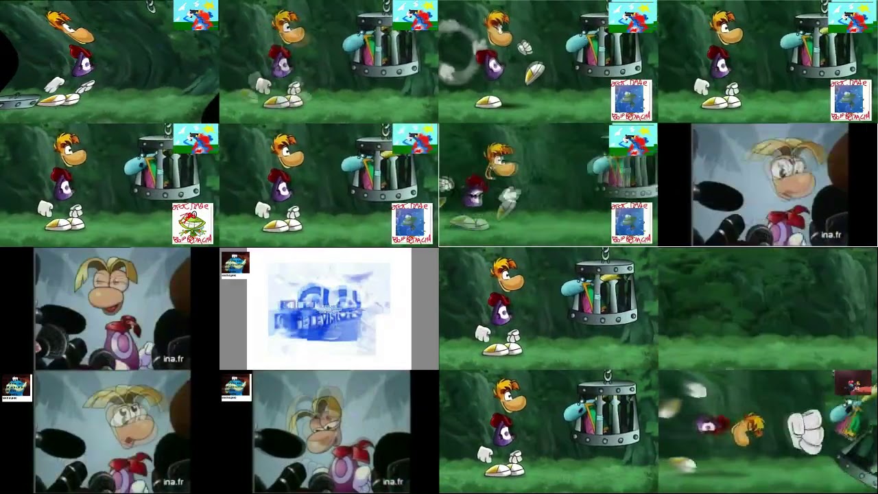 Second Rayman VideoPad Tennis Superparison - YouTube