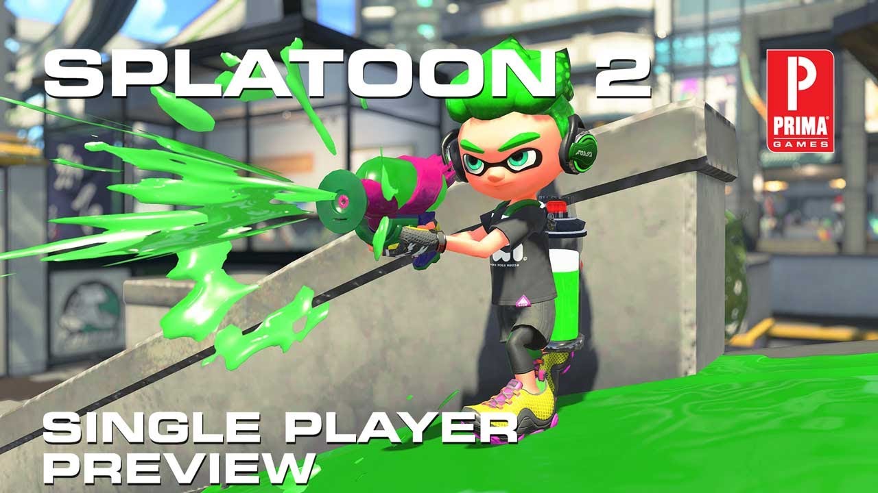 Splatoon 2 Gameplay Single Player Preview - YouTube