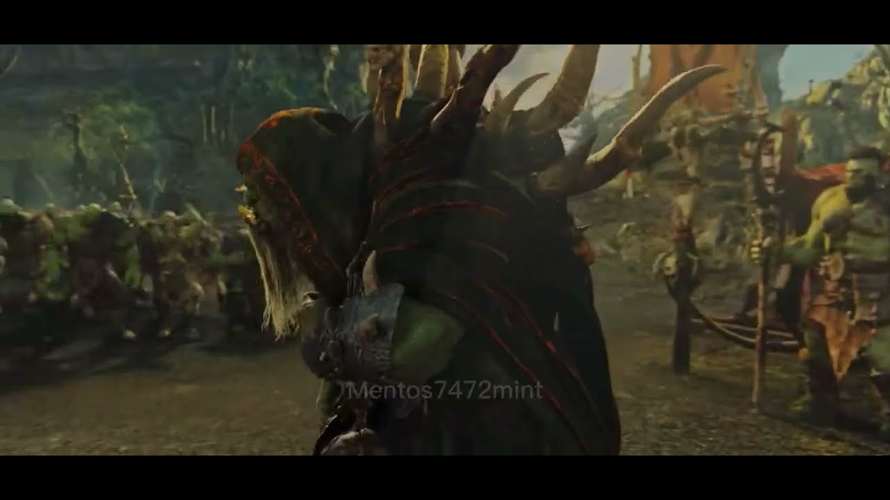 Durotan challenges Gul'dan | warcraft | 4K 60fps | edit video ...