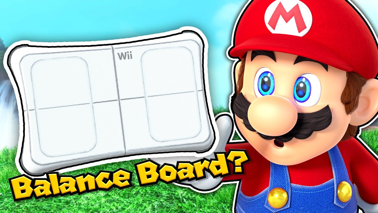 Can You Beat Super Mario Odyssey With a Wii Balance Board? - YouTube