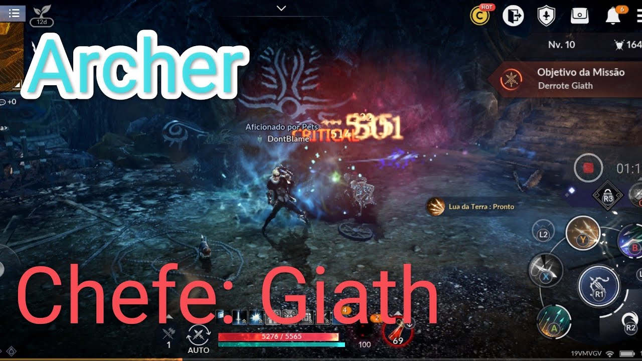 Black Desert Mobile: Archer - Chefe: Giath - YouTube