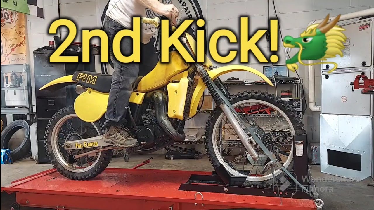 Rare 1981 Suzuki RM125X That I built in 2021 - YouTube