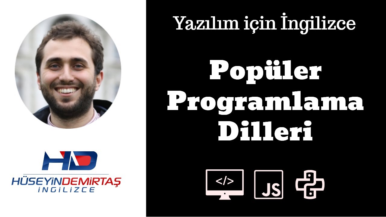 Popüler Programlama Dilleri - Yazılım için İngilizce - YouTube
