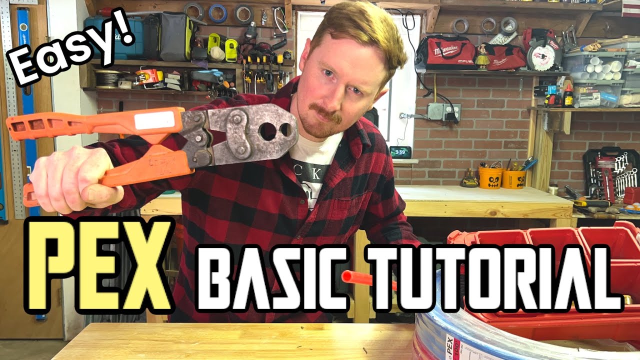 Pex Pipe Basic Tutorial - YouTube