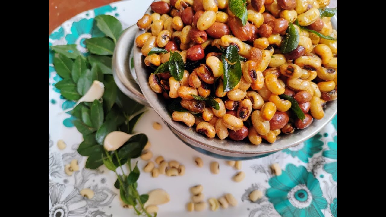 Alasandalu Snacks Recipe || Healthy Bobbarlu Snacks || అలసంద గింజల ...