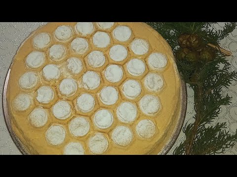 Balli tortun🥞 asan hazirlanmasi yum yumusaq lavasli tort🤌👍az erzaqla mohtesem.dad ve gorunus